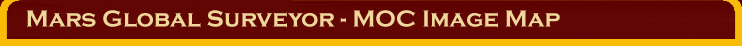 Map of Mars Global Surveyor MOC Images